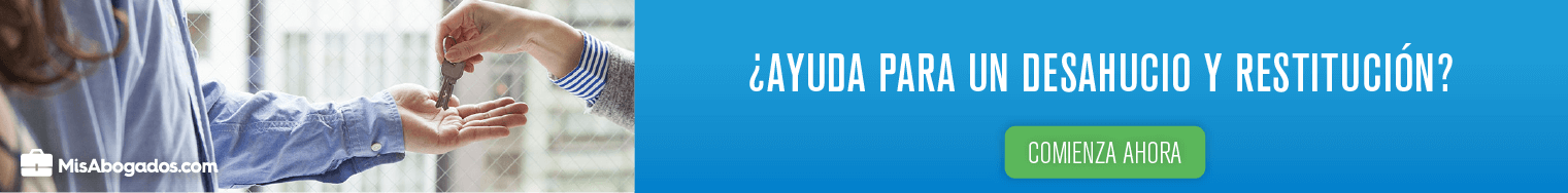 ¿Qué es el desahucio?